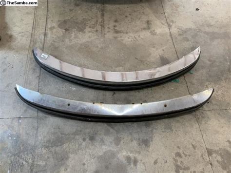 TheSamba Com VW Classifieds 73 79 German Heavy OEM Bug Front Rear Bumpers