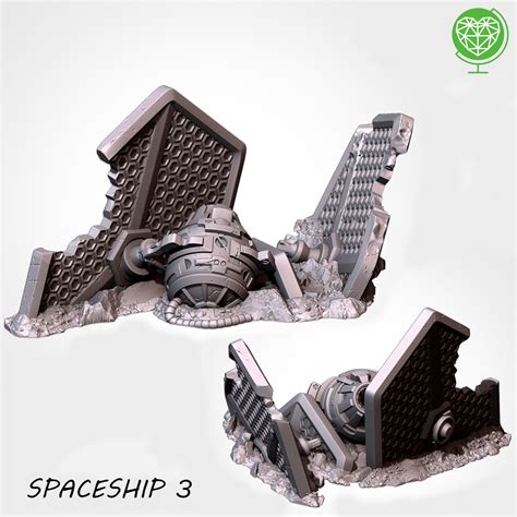 Tabletop Terrain Crashed Spaceships Star Wars Legion Txarli Factory Etsy