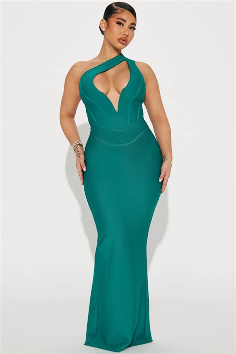 Sofia Bandage Maxi Dress Teal Fashion Nova Dresses Fashion Nova