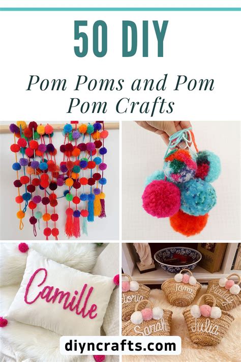 50 Diy Pom Poms And Pom Pom Crafts Diy And Crafts