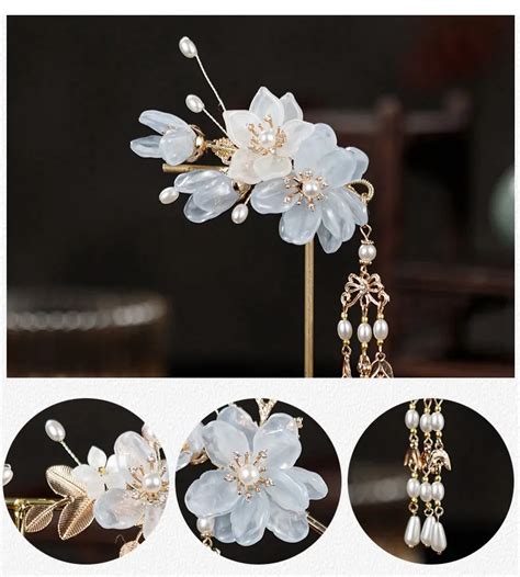 Fairy Hanfu Hair Accessories Ancient Hair Clip Step Fashion Hanfu