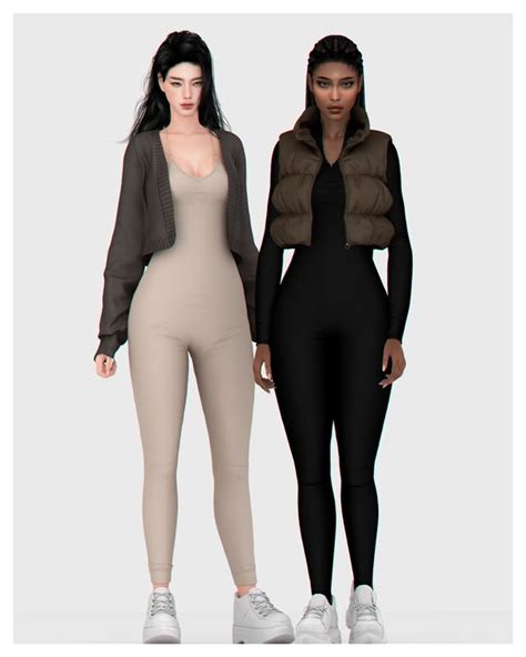 ☕ Winter At Home Essentials Set ☕ Backtrack In 2024 Sims 4 Clothing