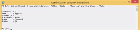 Exclude Delayed Start Services When Checking Status With Powershell