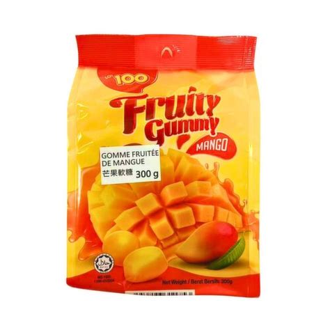 Lot 100 Fruity Gummy Mango Pricesmart Foods