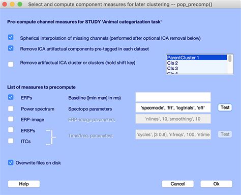 D Study Visualization Eeglab Wiki