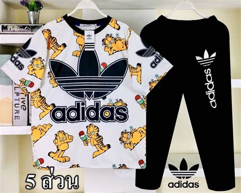 โปรโมชั่นพิเศษ Over Size ชุดเซ็ท เสื้อ กางเกงขายาว 5 ส่วน สำหรับคนอ้วน