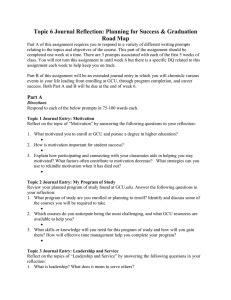 Gcu Style Guide Template