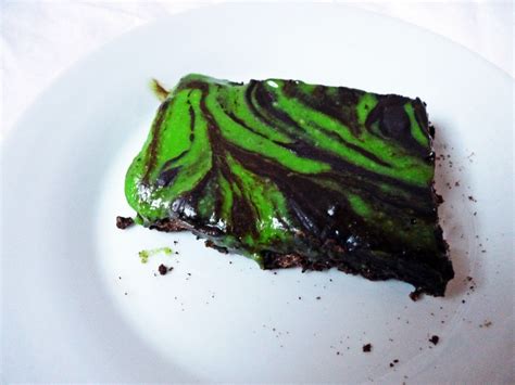 Cake Of The Week Grasshopper Bars