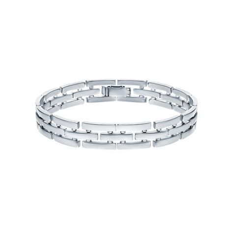 Серебряный браслет SUNLIGHT S17089-B9W-01: белое серебро 925 пробы ...