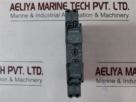 Siemens Sirius 3rp2555 1aw30 Time Relay 300v Aeliya Marine