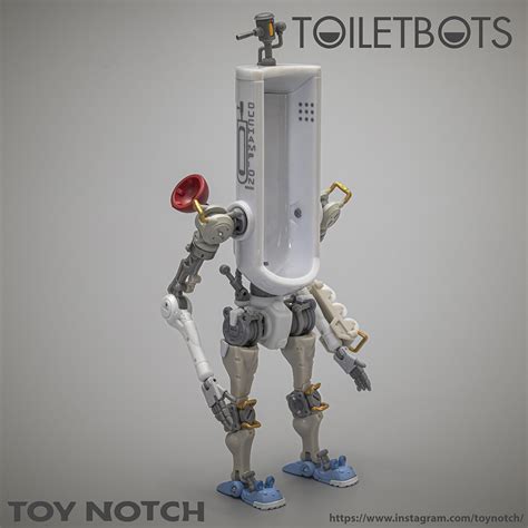 Emerson Tung Toiletbots Action Figures