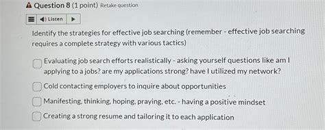 Solved Question 8 1 Point Retake QuestionIdentify The Chegg Com