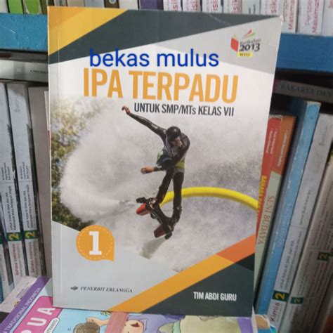 Jual Buku Ipa Terpadu Smp Mts Kelas Vii 1 7 Kurikulum 2013 Revisi