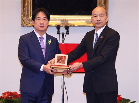 520就職典禮／賴清德蕭美琴宣誓就任正副總統 韓國瑜授予國璽