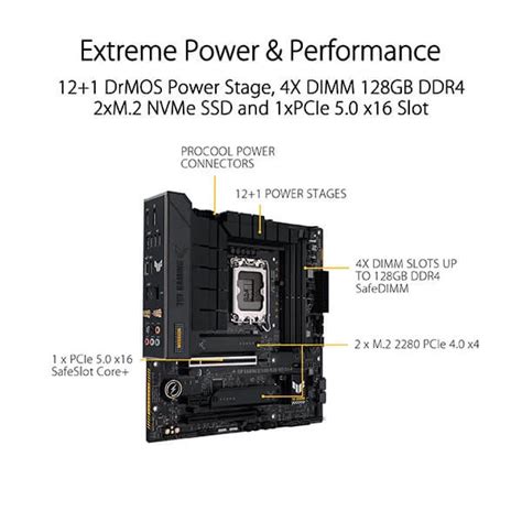 Asus TUF Gaming B M Plus WIFI D Motherboard Build My Pc