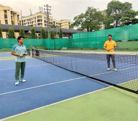 Sachin Tendulkar And Ms Dhoni Spotted At A Tennis Court ️🇮🇳 Tennis