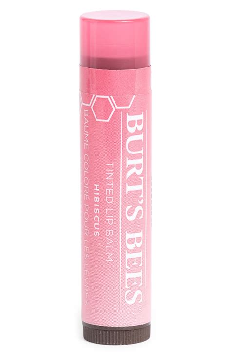 Burts Bees Hibiscus Tinted Moisturizing Lip Balm Nordstromrack