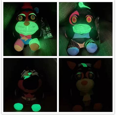 Buy Fnaf Security Breach Glow Plushies Blacklight Gla