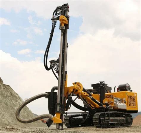 Sunrock Dth 360 Hydraulic Crawler Drill Rig For Drilling At ₹ 7500000