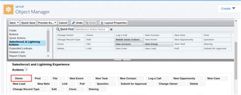 Custom Button On Record Page In Lightning Experience Salesforce