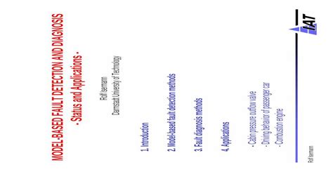 pdf model based fault detection and diagnosis dokumen tips