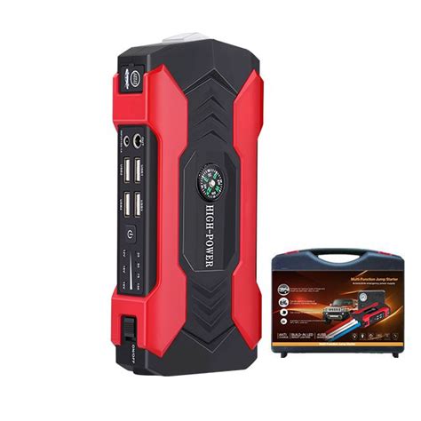 Bezosmax 20000mah Car Jump Starter With Fast Charging And Digital Display