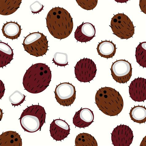 Modern Abstract Coco Design With Seamless Fruits Pattern And Unique Textures Ideal For Fabric