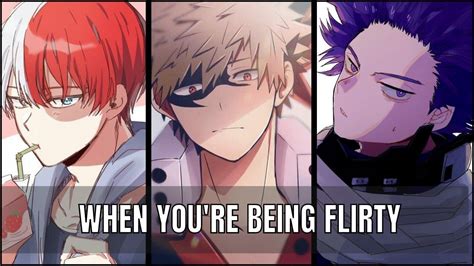 When Youre Being Flirty Bnha X Listener Mha Asmr Youtube