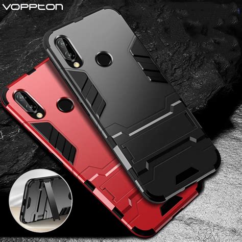 Voppton Armor Shockproof Case For Huawei Honor X Tpu Pc In Back Cover Bracket Phone Case