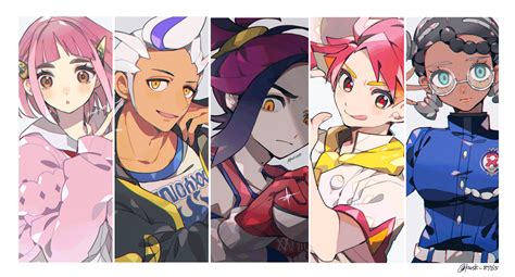 Kieran Lacey Drayton Crispin And Amarys Pokemon And 1 More Drawn