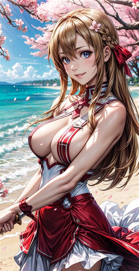 Yuuki Asuna Sword Art Online By Naughtyangelx On Deviantart