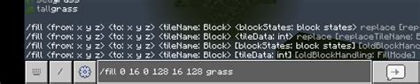 Fill Cannot Place Blocks Outside Of The World Problem Bedrock R