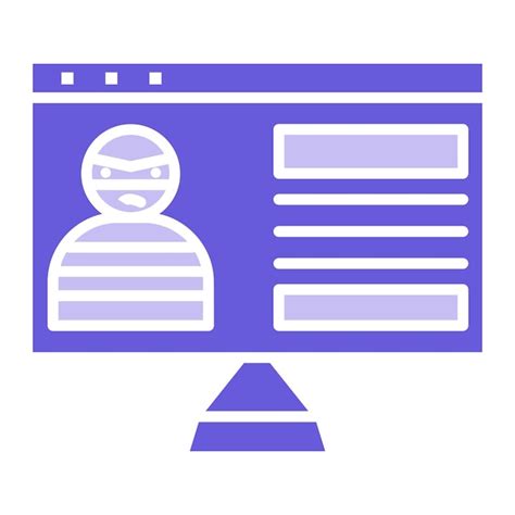 Premium Vector Criminal Database Vector Illustration