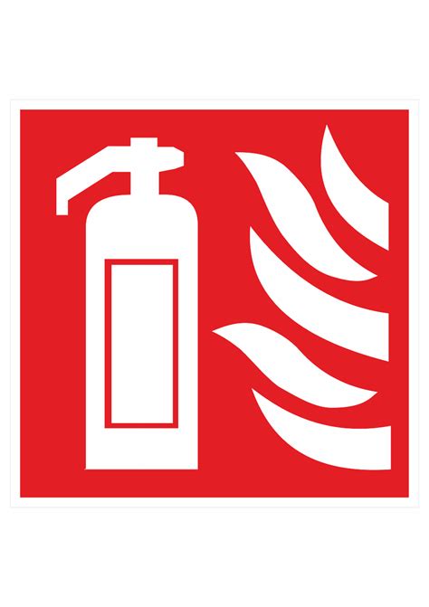 Bezpečnostní symboly požární Hasicí přístroj | KRIŽAN - safetyshop