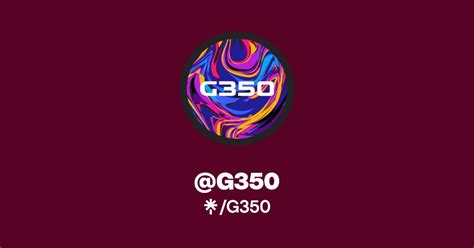 G350 Linktree