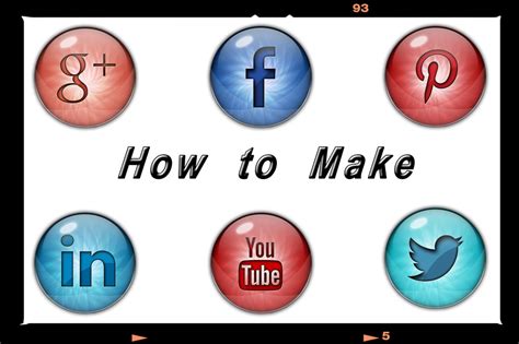 How To Make Social Media Icon Buttons Aoxoa