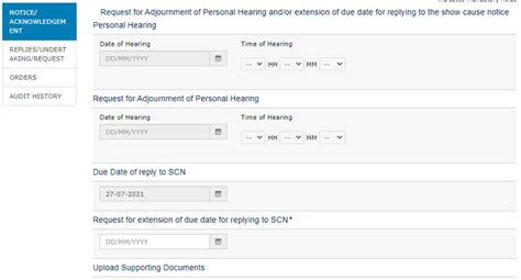 Now Seek Adjournment For Personal Hearing Under Gst By Filing Online