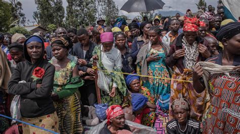 Rd Congo Des Milliers De Déplacés Dans Des Camps De Fortune