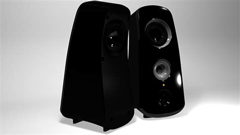 Logitech Stereo Speakers On Behance