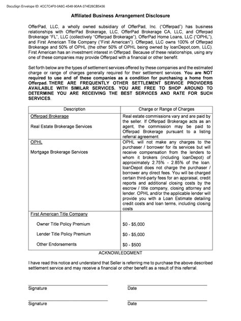 Fillable Online DocuSign Envelope ID 4CC7C4F0 0A8C 4548 90AA