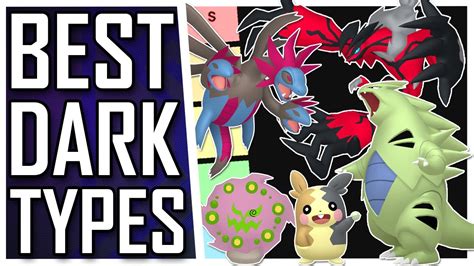 All Dark Type Pokemon