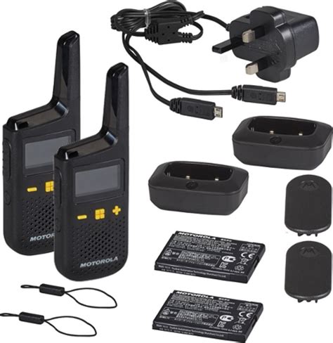 Motorola Xt185 Walkie Talkie Two Way Radio 121 Privacy Codes Range Up