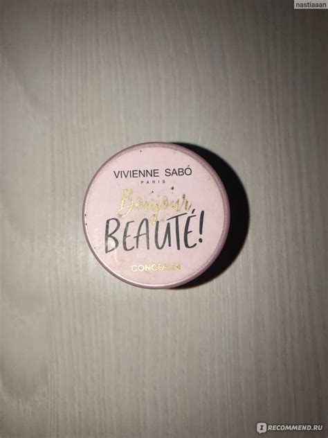 Консилер Vivienne Sabo Bonjour Beaute - «Плотный консилер-коректор для ...