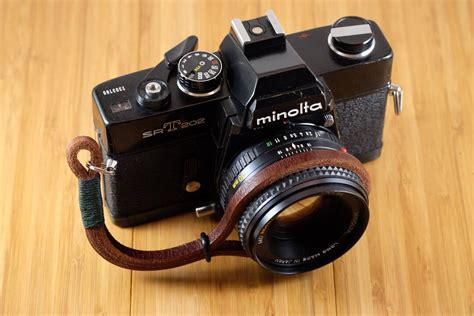 Brown Leather Camera Wrist Strap Buffalo Leather Strap Leather Camera