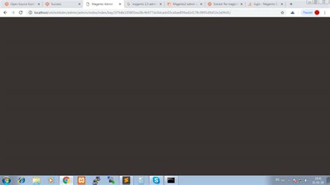 Magento Magento How To Fix Blank Admin Page Not Rendering