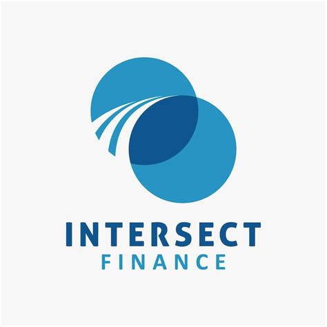 Premium Vector Intersect Business Circle Logo Design