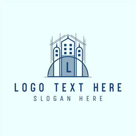 High Rise Property Blueprint Logo Brandcrowd Logo Maker
