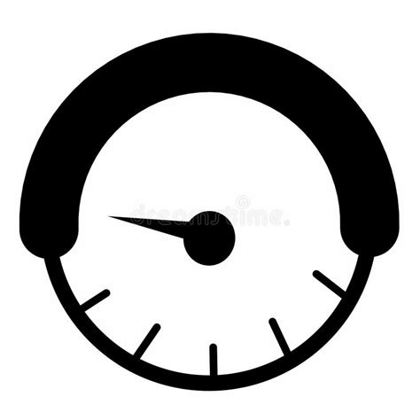 Speedometer Meter Gauge Icon Stock Vector Illustration Of Meter Element 310460341