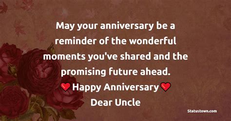 Best Advance Anniversary Wishes For Uncle In April