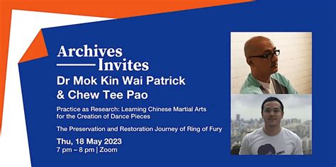 Event Archives Invites Dr Mok Kin Wai Patrick And Chew Tee Pao